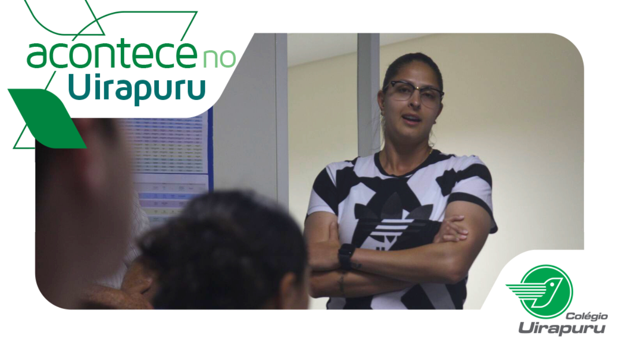 Projeto Saber Mais, do Rotary, traz campeã olímpica ao Uirapuru